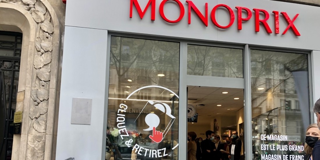 [Reportage] Monoprix inaugure son premier drive piéton à Paris